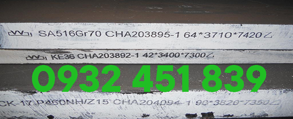 GIÁ THÉP TẤM A516